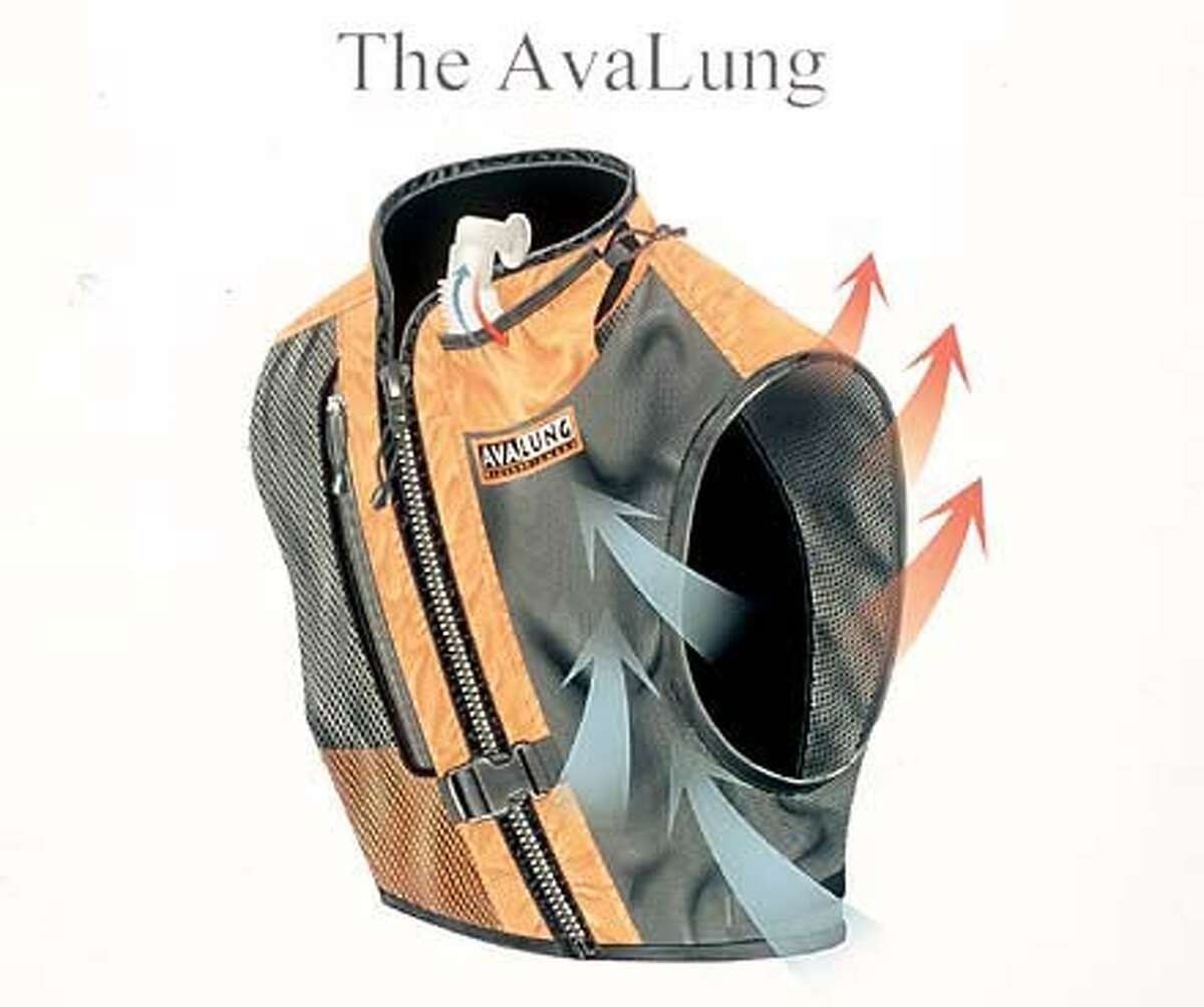 AvaLung an Added Layer of Snow Safety / Vest has built-in breathing ...