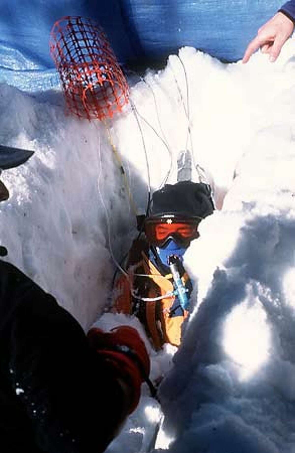 AvaLung an Added Layer of Snow Safety / Vest has built-in breathing ...