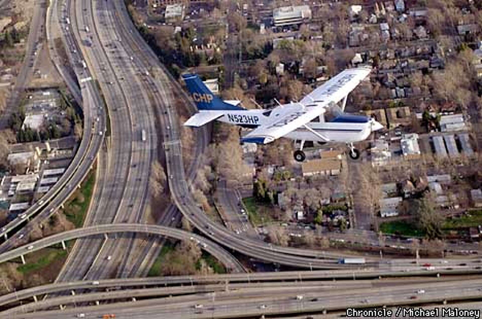 CHP's Air Force Fights Congestion / Pilots' mission is keeping traffic ...