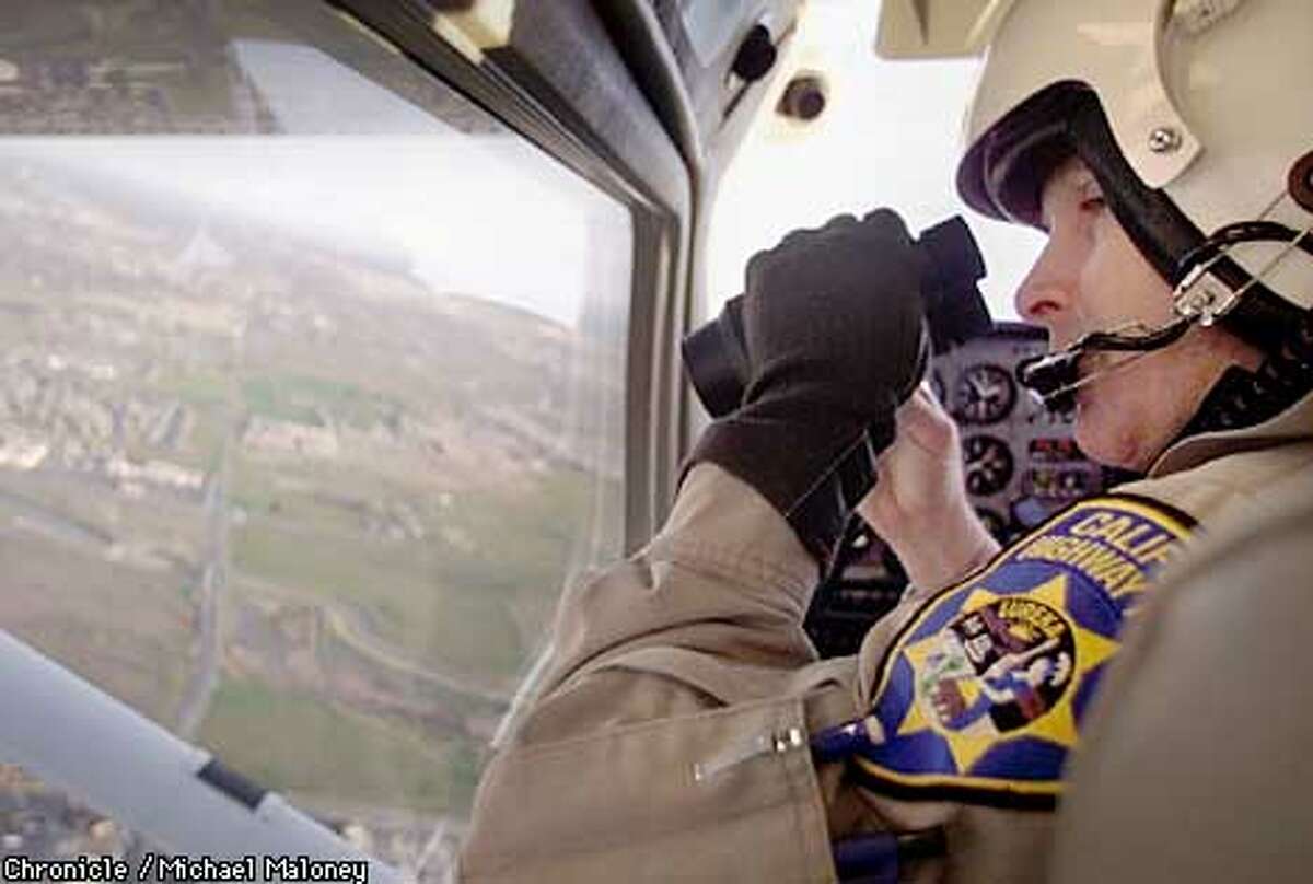 CHP's Air Force Fights Congestion / Pilots' mission is keeping traffic ...