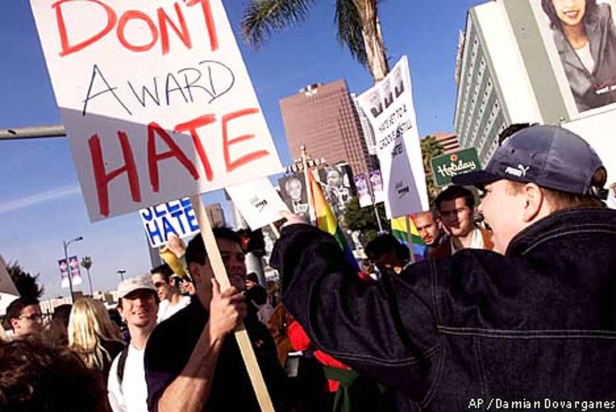 Rapper's Fans, Foes Face Off at Rally / NOW president, gay rights ...