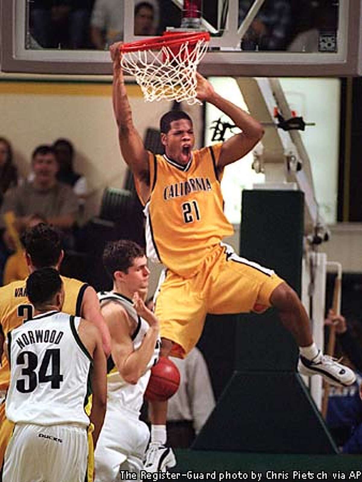 Cal Senior Shows New Maturity / Shining Lampley / Cal star has worked ...