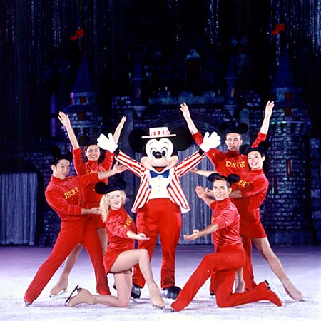 Disney Works Its 'Magic' in Ice Spectacle / Some dazzling skating but a ...