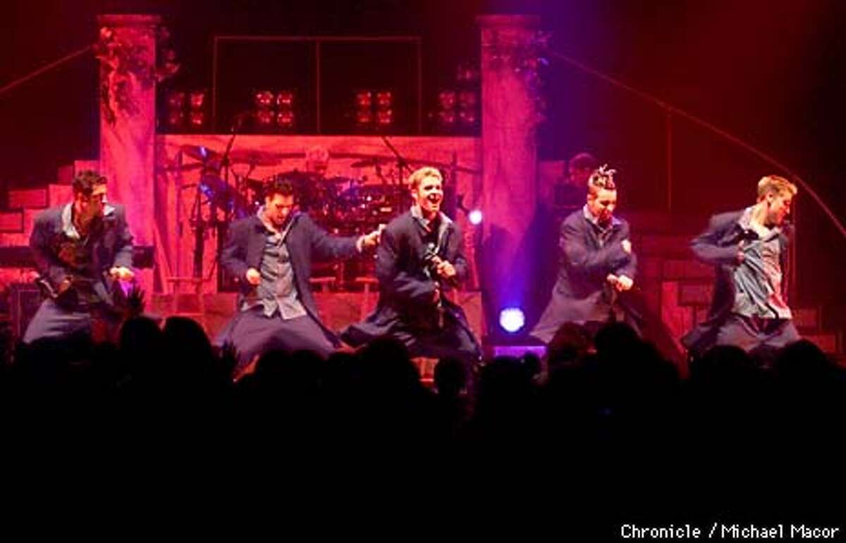 BOY WONDERS / 'N Sync's sexy stage moves, ballads whip preteen fans ...