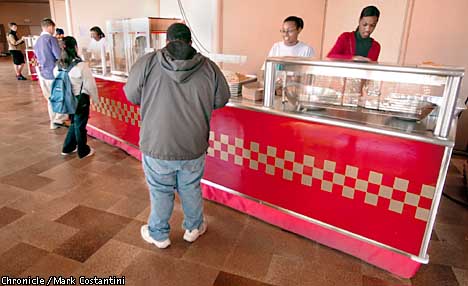 Souped Up School Food / Restaurants provide gourmet fare for Berkeley ...