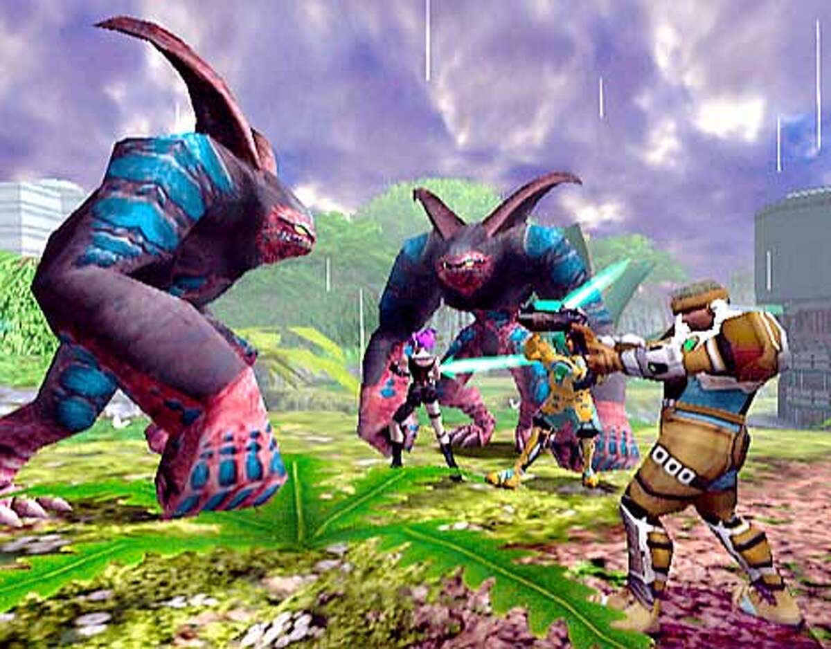 Meet People, Kill Monsters / Sega's online game Phantasy Star has real ...