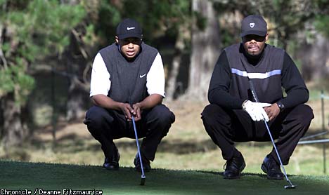 Tiger Plays, But Unknowns Do the Driving / Woods' 66 leaves him chasing ...