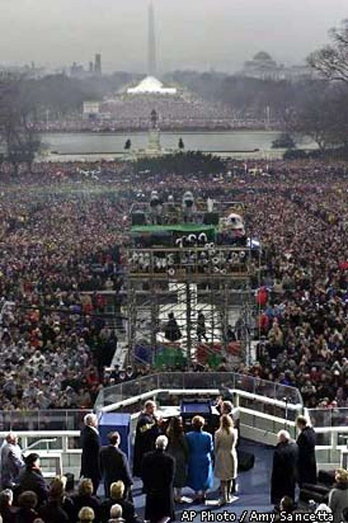 Bush Era Begins / Inaugural address sounds themes of 'civility, courage ...