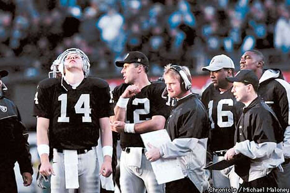 Down and Out / Baltimore defense smashes Oakland's Super Bowl hopes