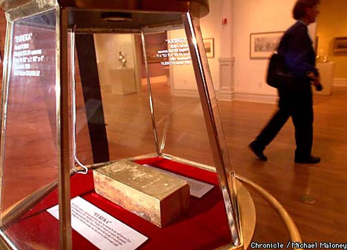 RECOVERED TREASURE / The world's largest Gold Rush relic, an 80-pound ...