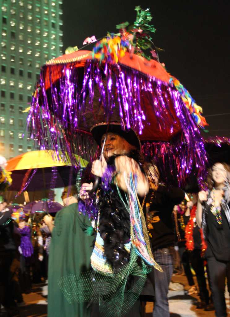 It's time to get funky at umbrella dance