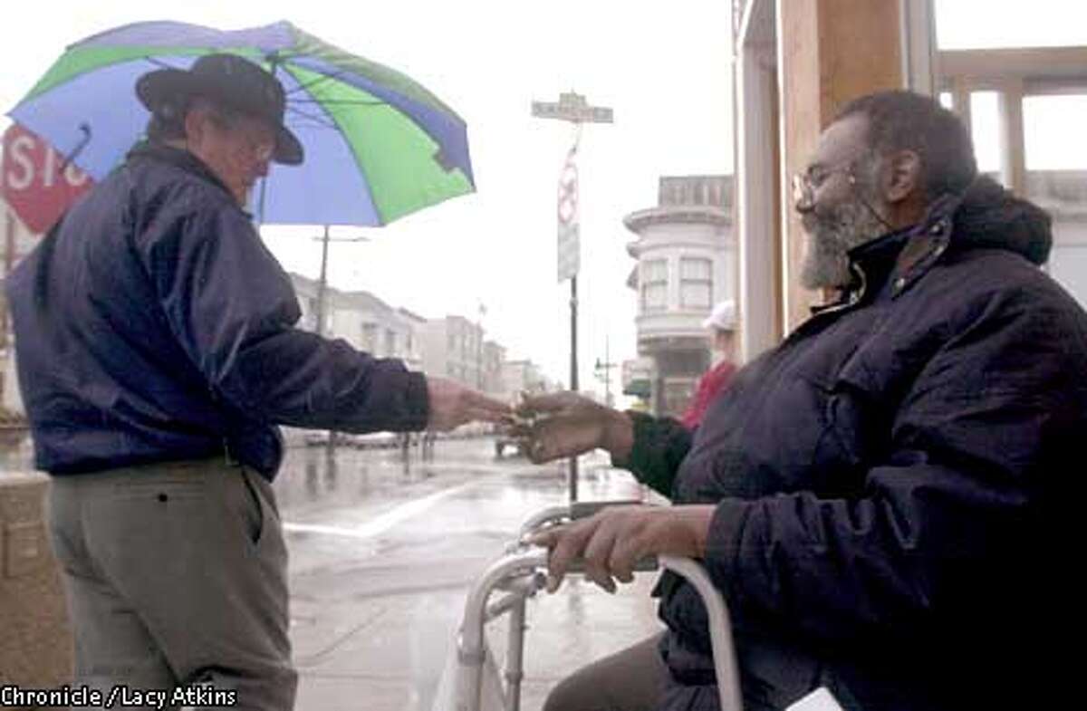 Living on the Sidewalk / Panhandlers try to make ends meet with the ...