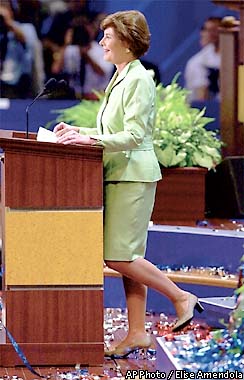 Gown and Country -- Laura Bush's Debut