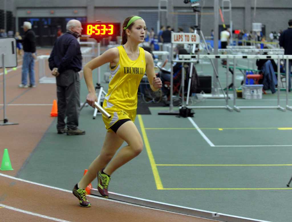 Greenwich girls win first indoor track title in 32 years