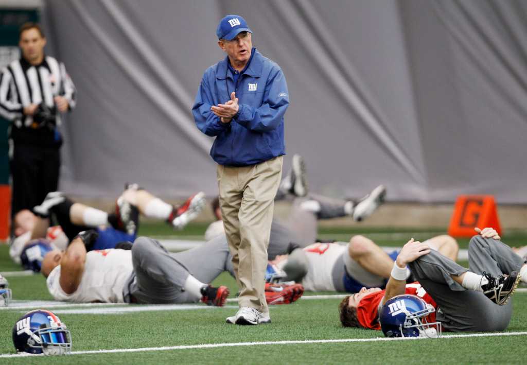 It’s serious business for Parcells disciples Coughlin, Belichick