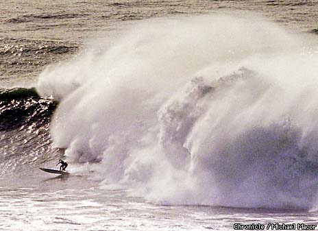 Surf's Up for Maverick's / Monster waves beckon a few brave souls to a ...