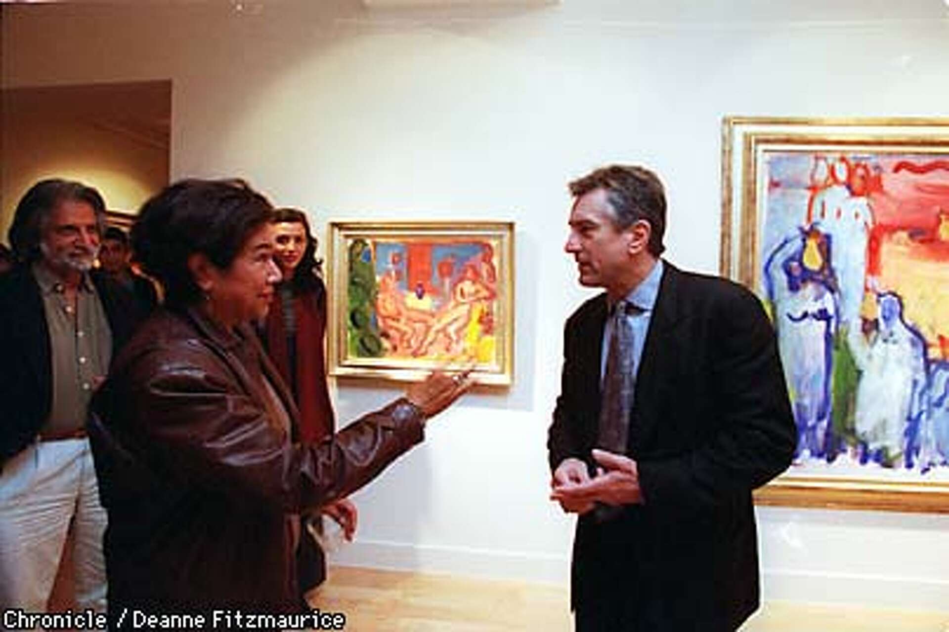 De Niro Doesn't Shy From His Father's Art