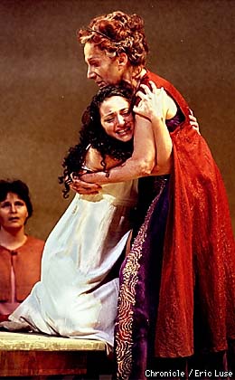 Dukakis Presses `Hecuba' Further Into Hellish Grief