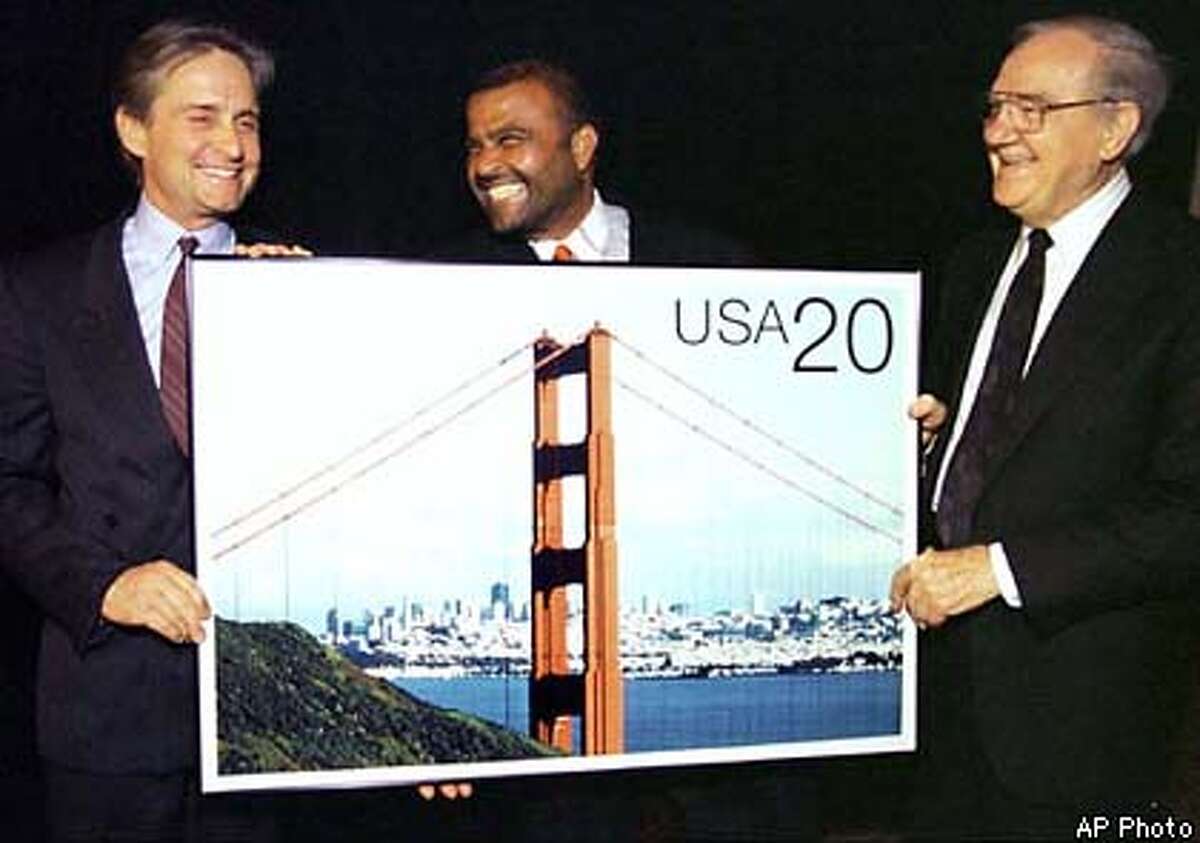 Gate Span's Stamp Finally Comes In / Postal Service ceremony this morning