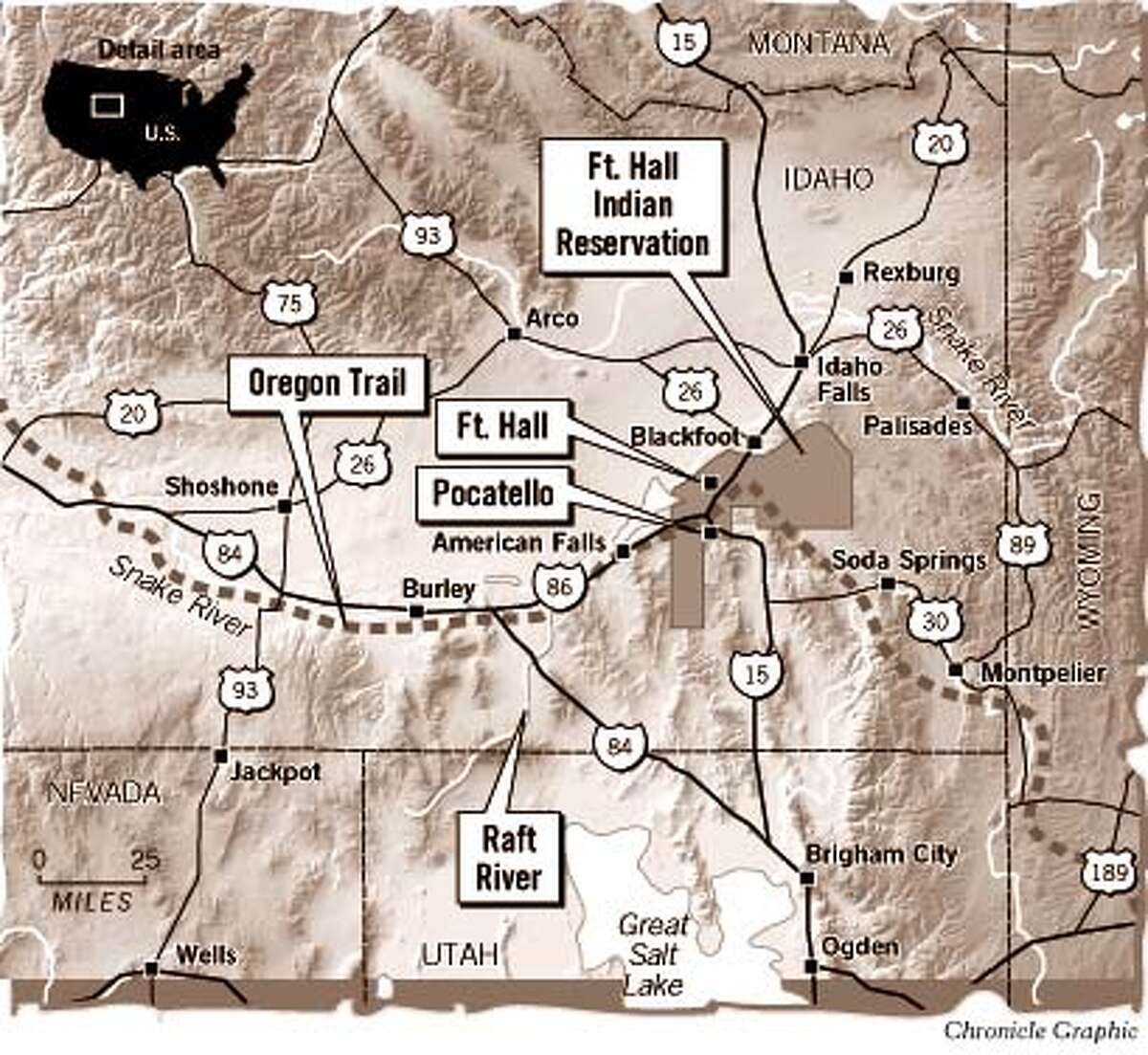 Land of the Still-Proud Shoshones / Life has changed, but they always ...