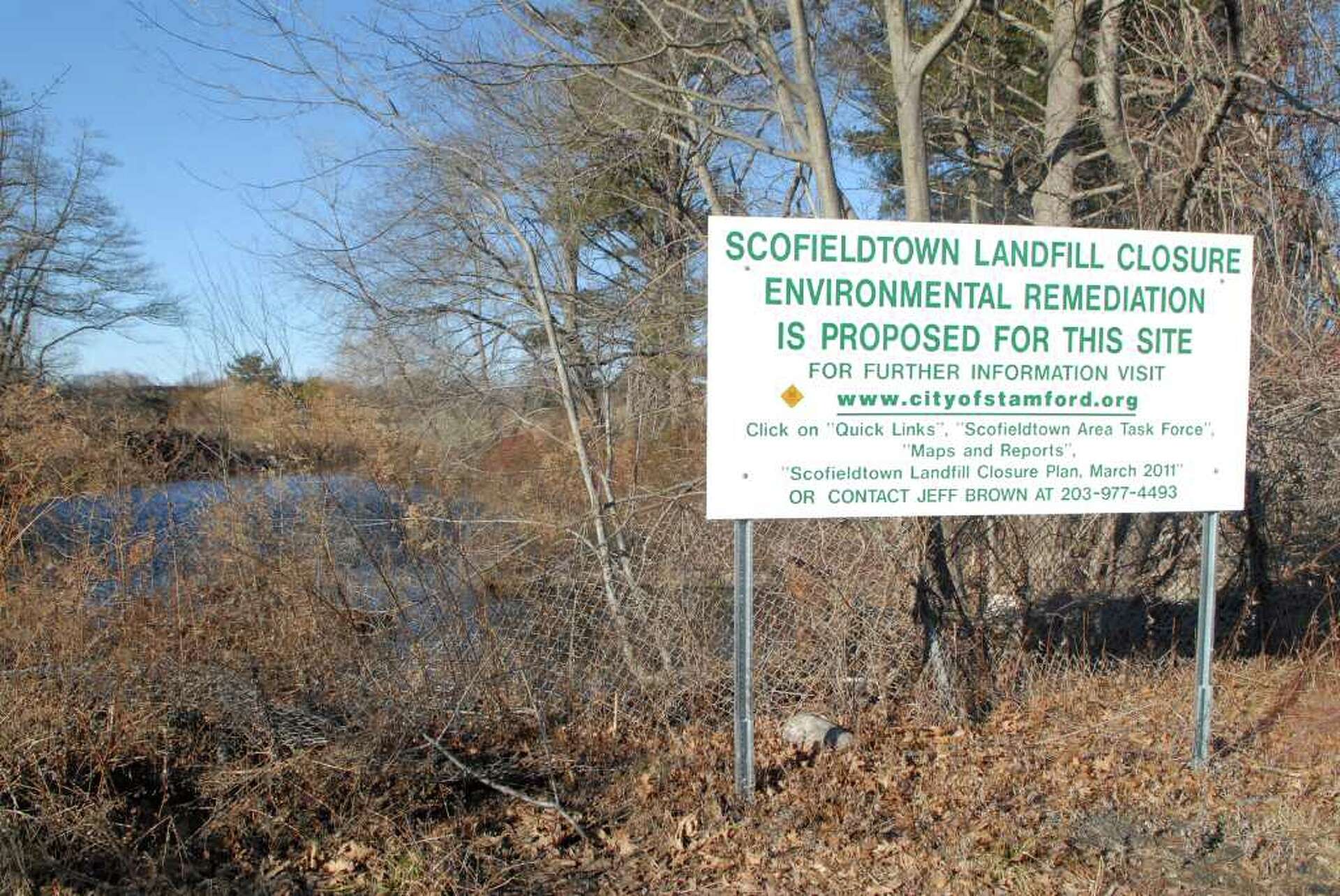 Stamford launches Scofieldtown landfill closure process