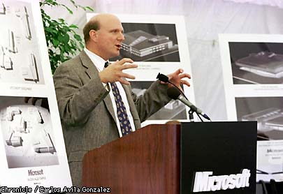 Microsoft Starts Building Its Valley Home / Mountain View site is near ...