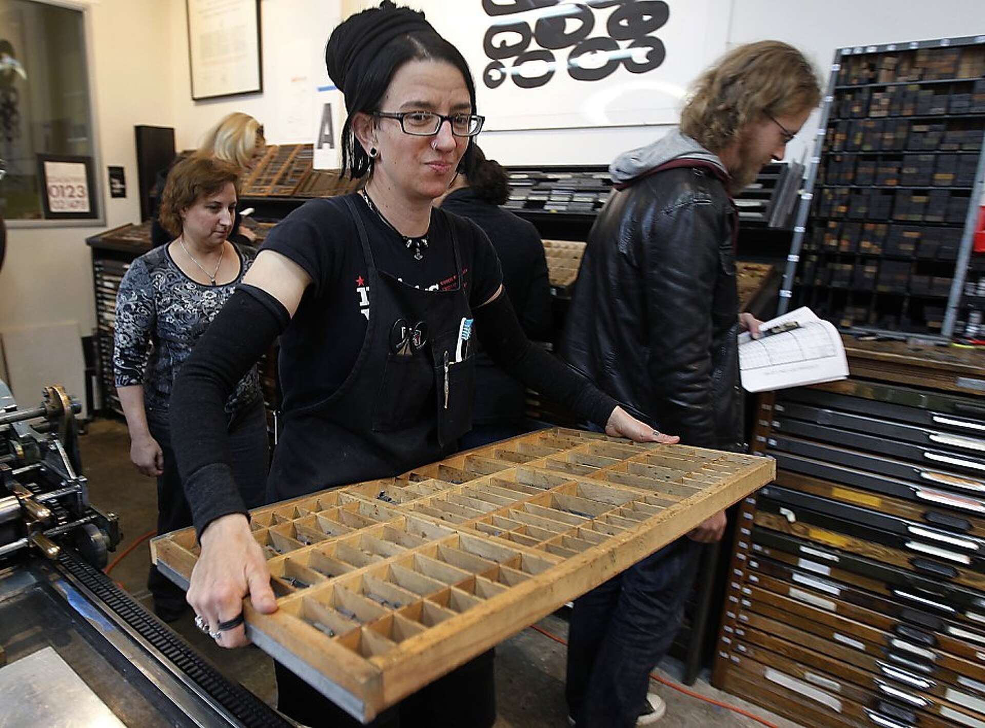 S.F. Center for the Book brings letterpress alive