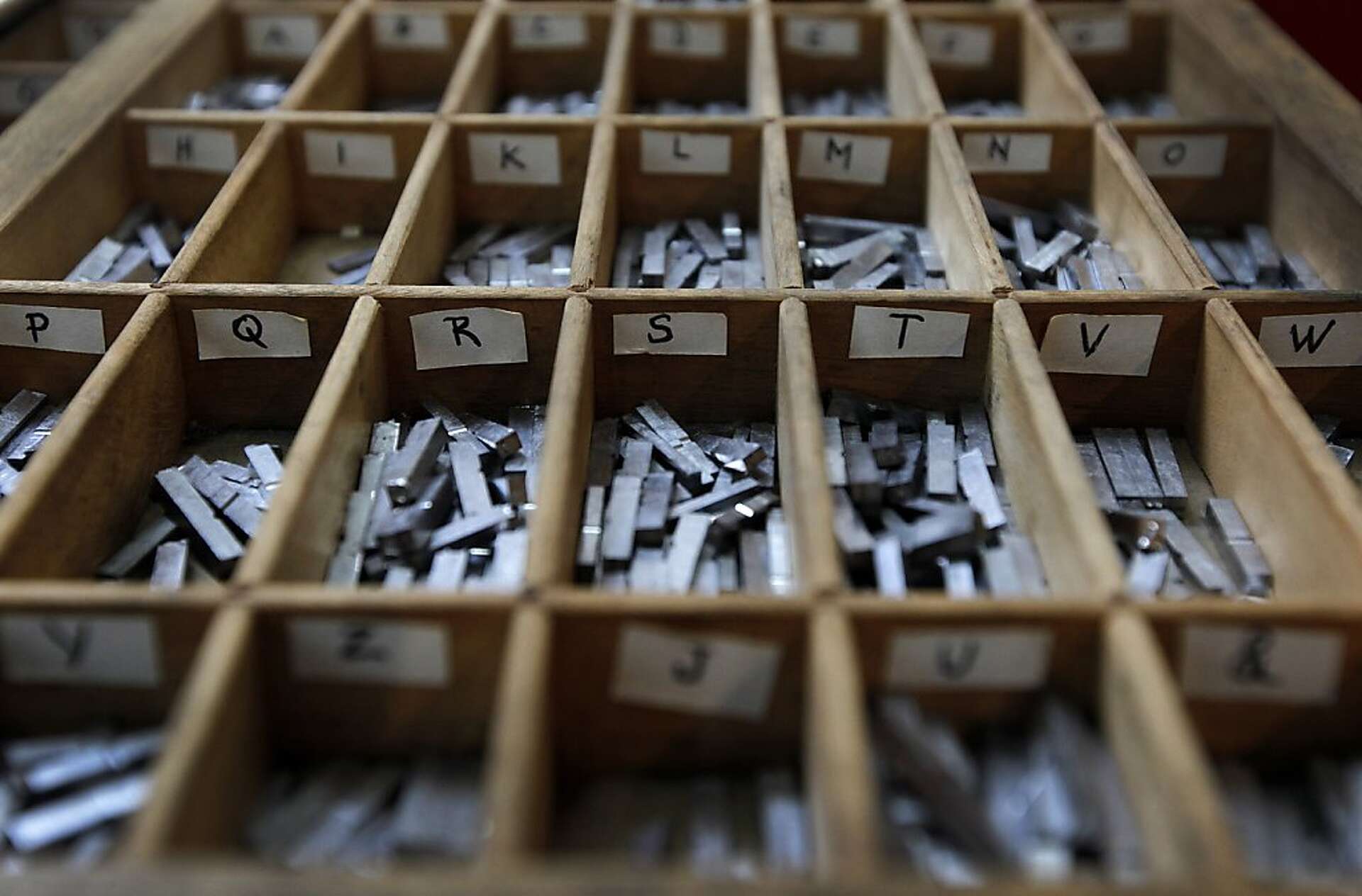 S.F. Center for the Book brings letterpress alive