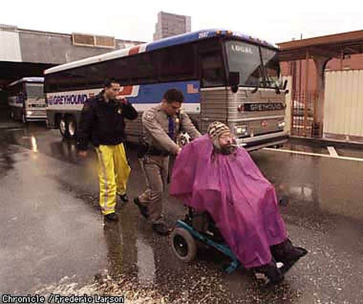 Protest Over Access On Greyhound Buses / Ramps needed, wheelchair users say
