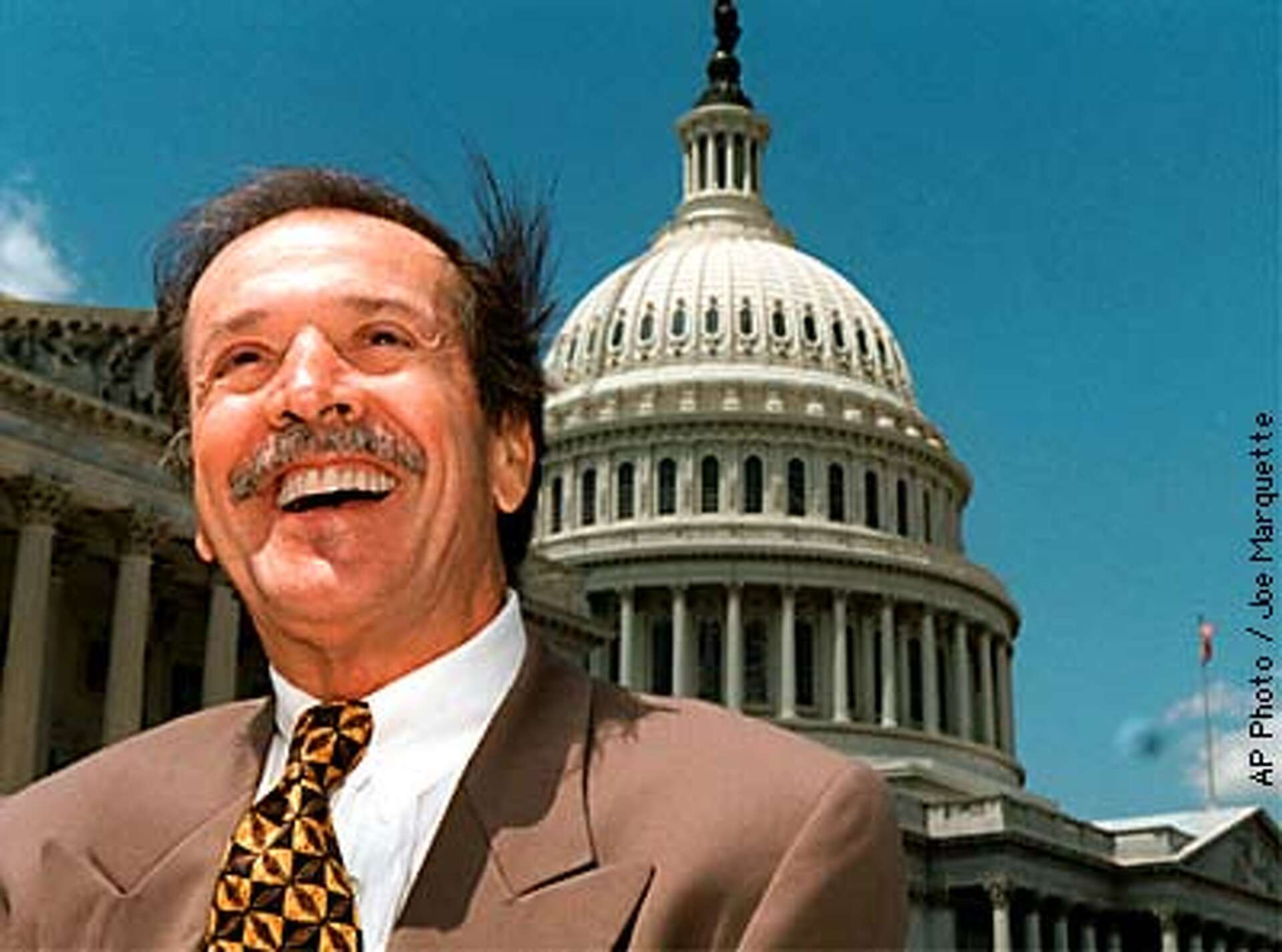 PAGE ONE (WASHINGTON) -- Sarcasm, Deadpan Wit Won Washington Over