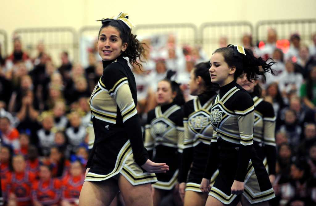 Ludlowe wins FCIAC cheerleading; GHS coach pleased with effort