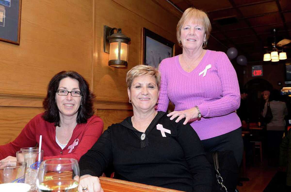 A 'man cave' with pink ribbons