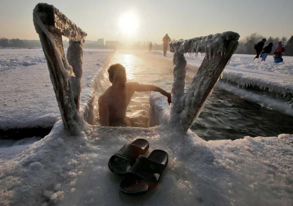 Deep freeze traps thousands
