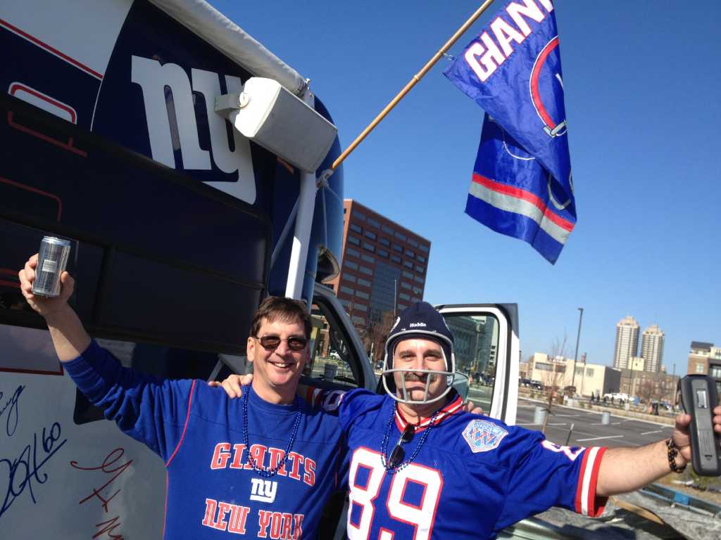 Area fan's Giants RV is a real trip