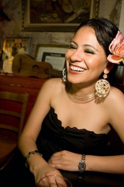 Singer Azul Barrientos performs ‘boleros'