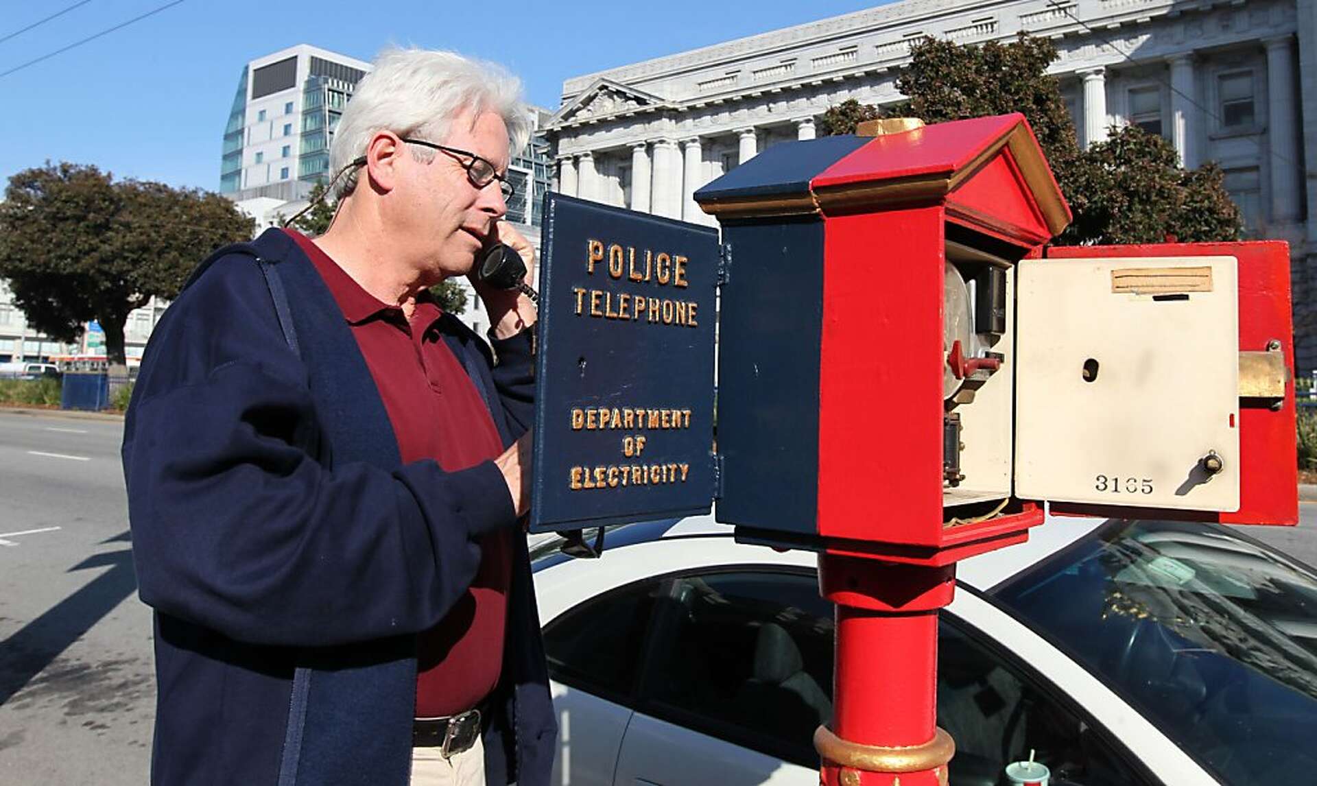 Red Police Box