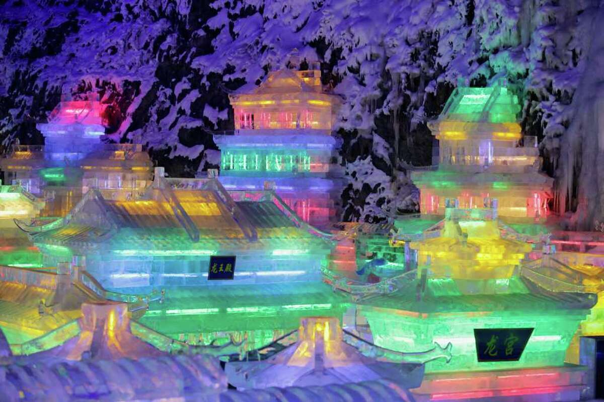 Chinese ice sculptures
