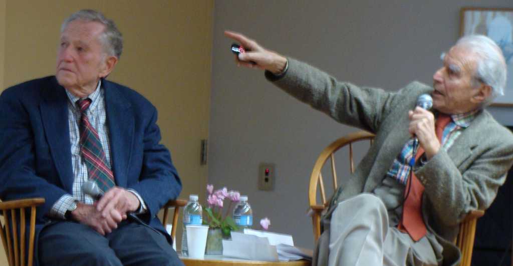 Eyewitnesses to history: Learning & laughing with Kalb & Levin