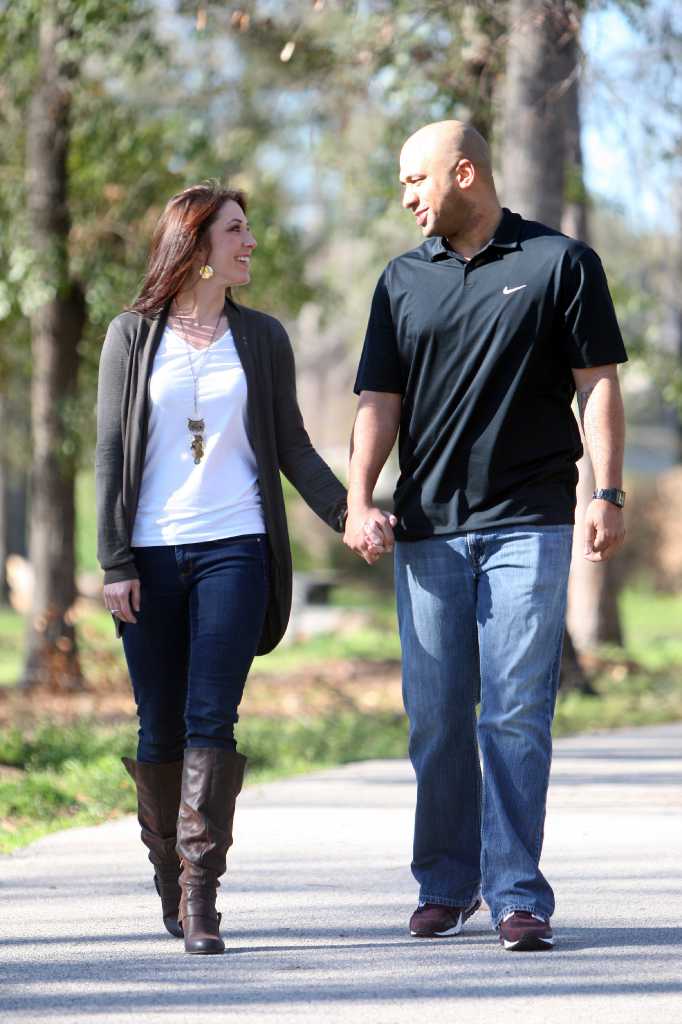 Love of sports helps bond couple together