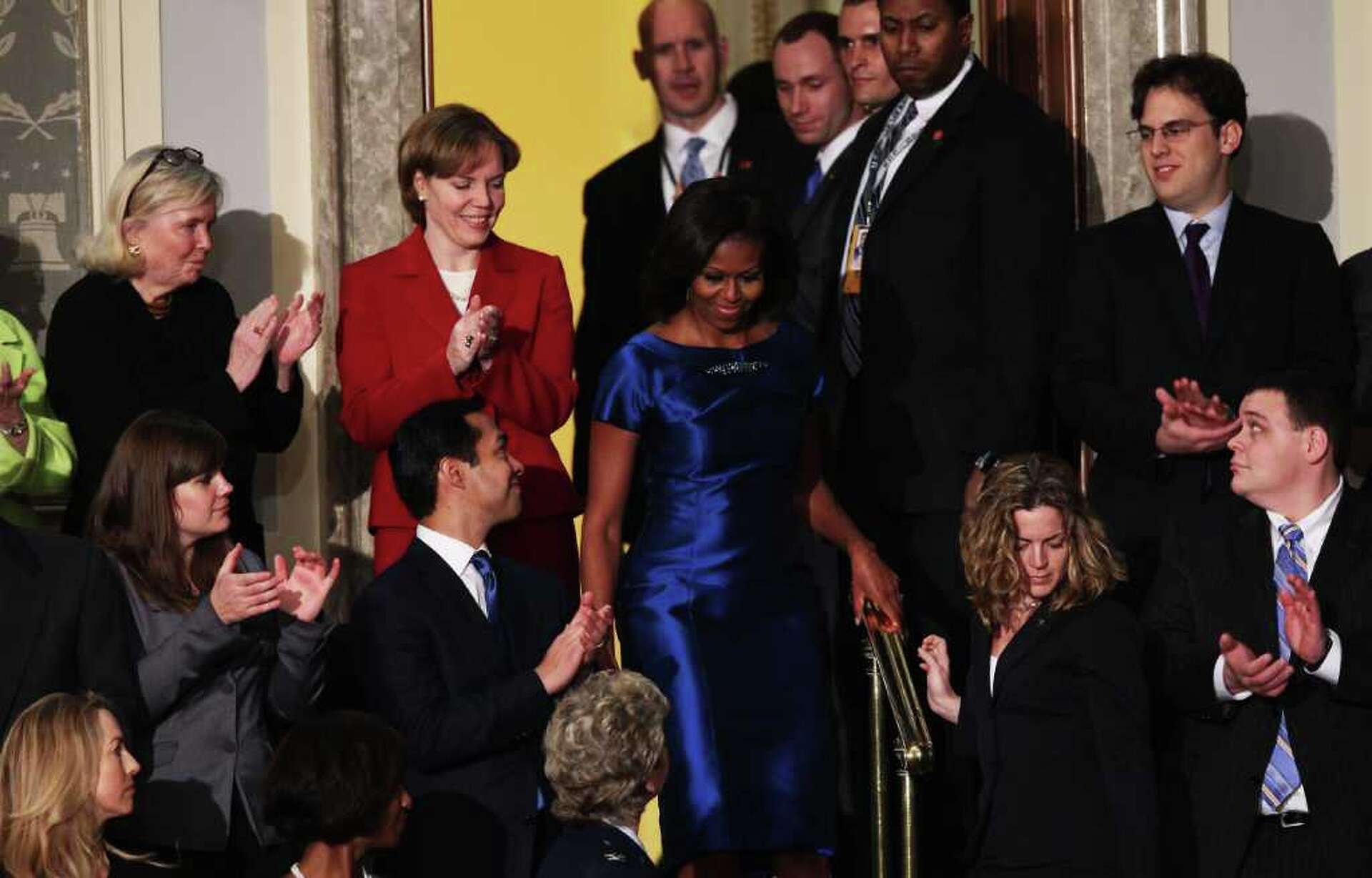 First lady praises Mayor Castro before confirmation hearings