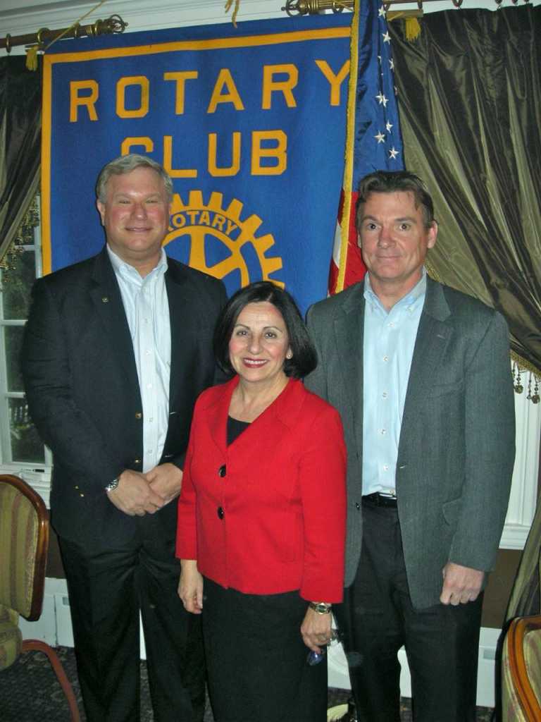Toni Boucher addresses Rotary Club