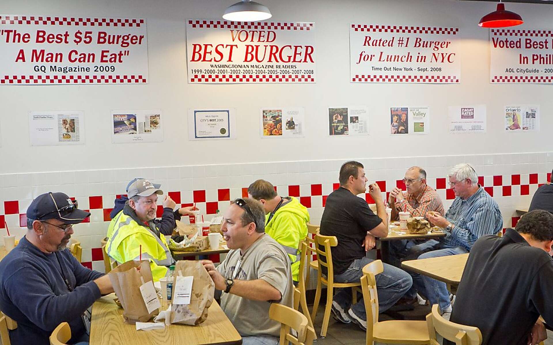 Five Guys Burgers and Fries, Burlingame