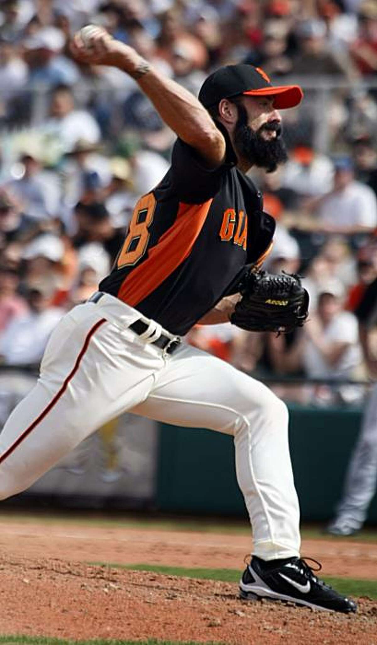 Brian Wilson blazing in first outing of spring