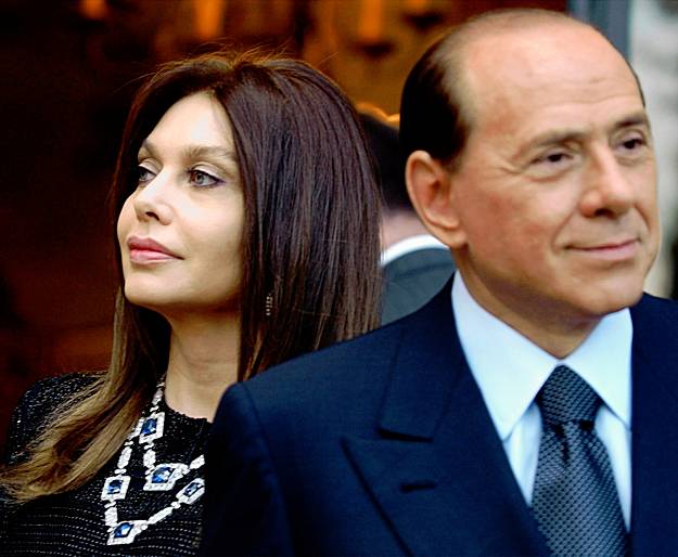 Italy's first lady wants out, cites flirtations