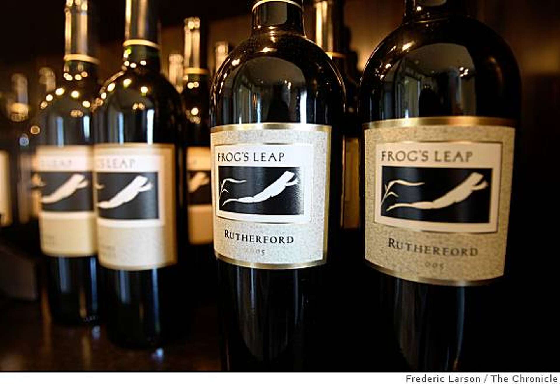 Frog's Leap wine comes with a bit of whimsy