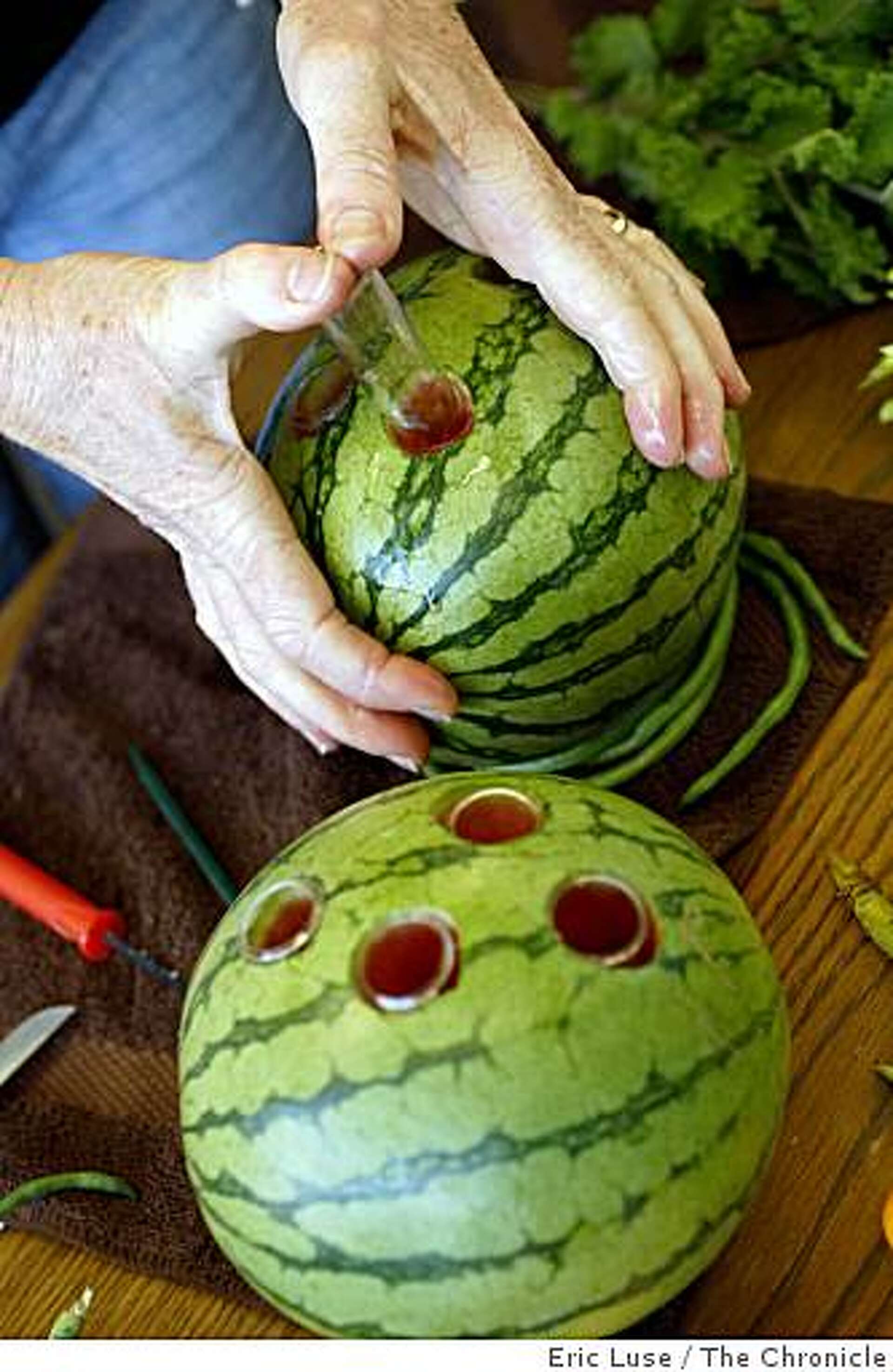 Try a helping of veggies in your centerpiece