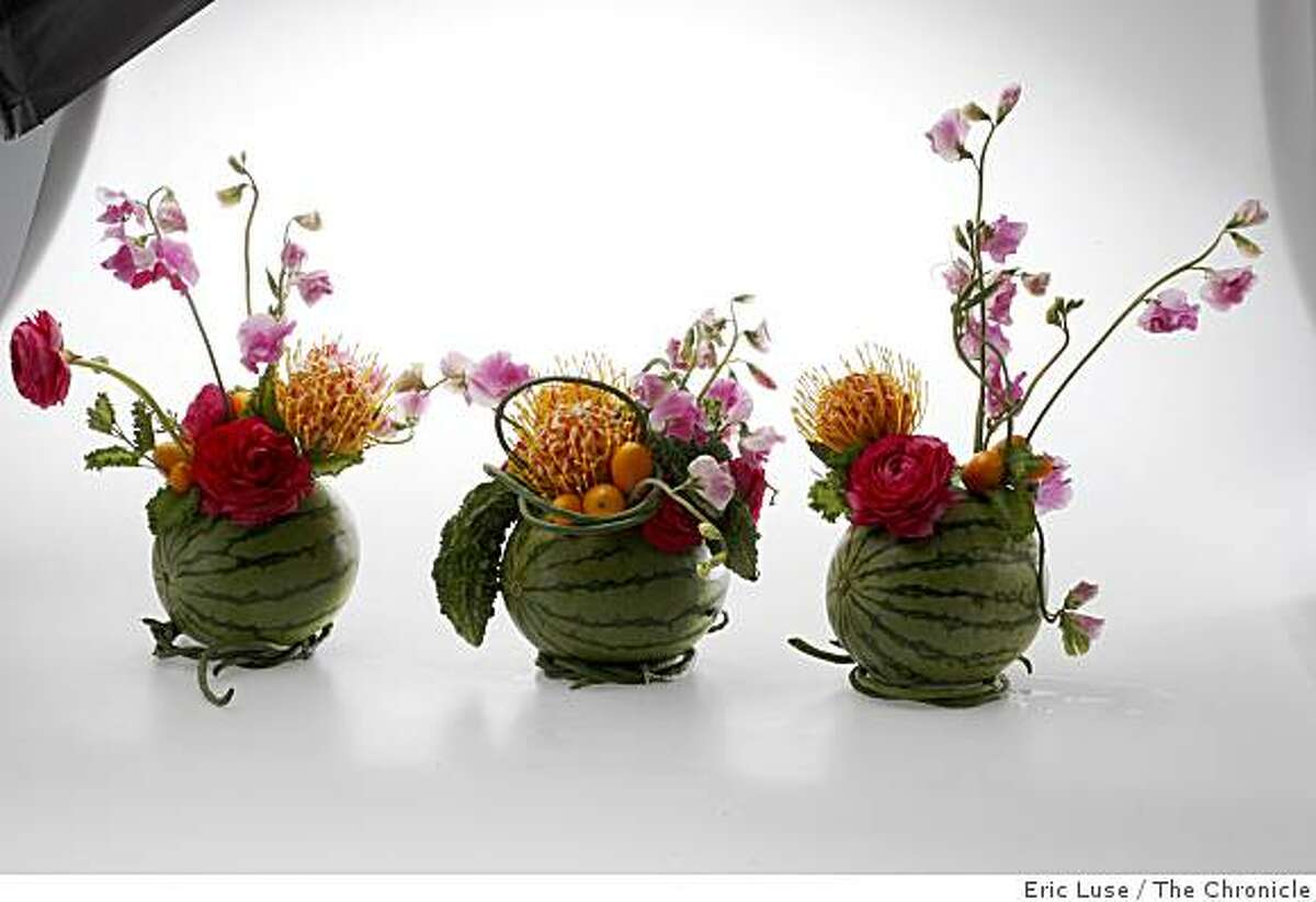 Try a helping of veggies in your centerpiece