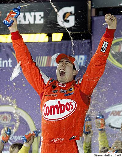 Kyle Busch gives himself a 24th birthday present