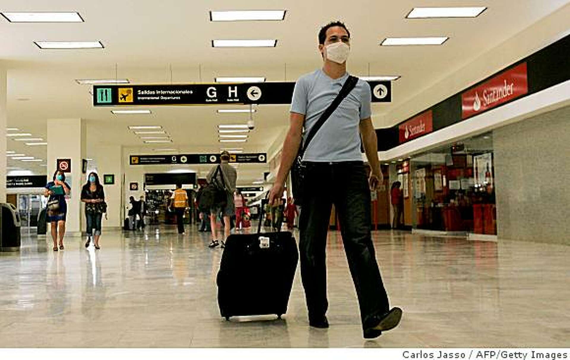 The risk of catching the flu on a plane
