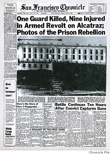 From the archives: 'Battle of Alcatraz' rages